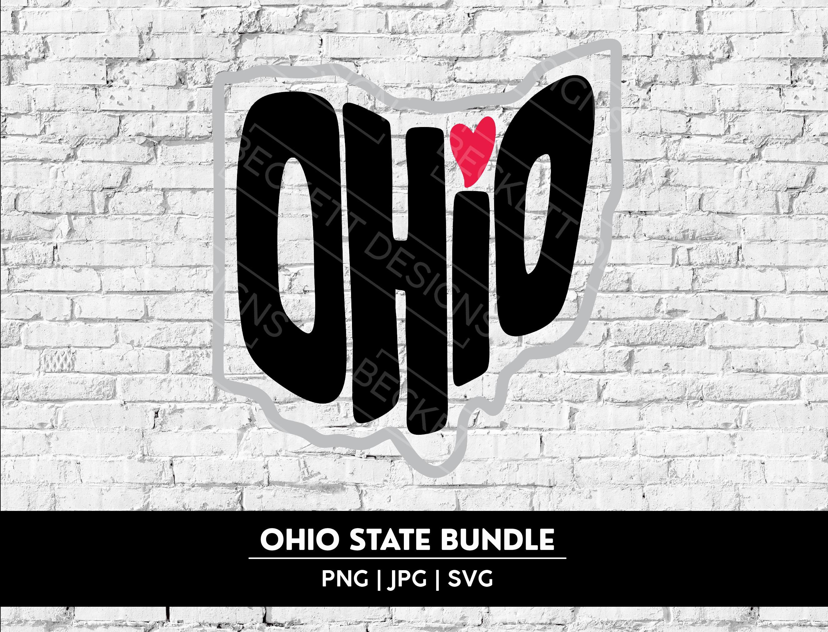 Ohio State Buckeyes SVG Bundle: Hand-drawn Designs (digital Download ...