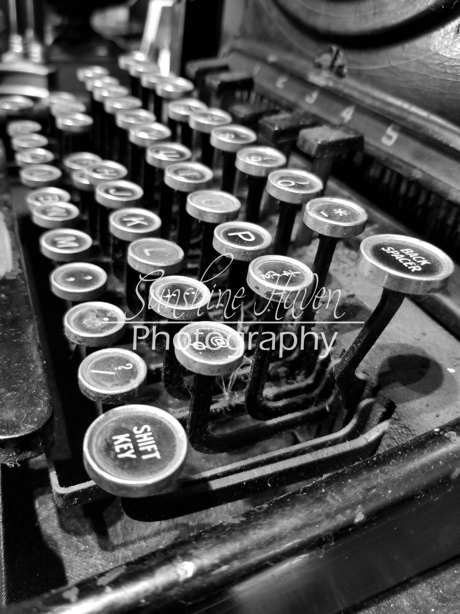 Vintage Typewriter Photography