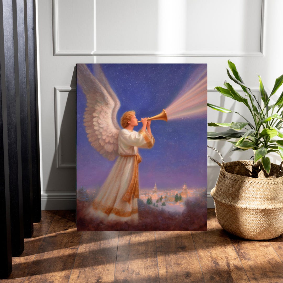 Archangel Gabriel Christmas Wall Art 16x20 - Printable Angel Poster ...