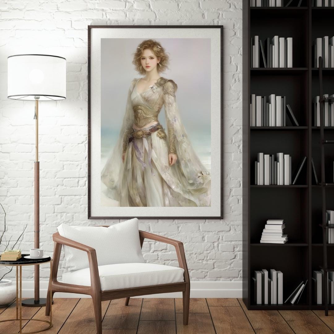 Psyche Goddess of the Soul Printable Wall Art | Mythological Woman ...