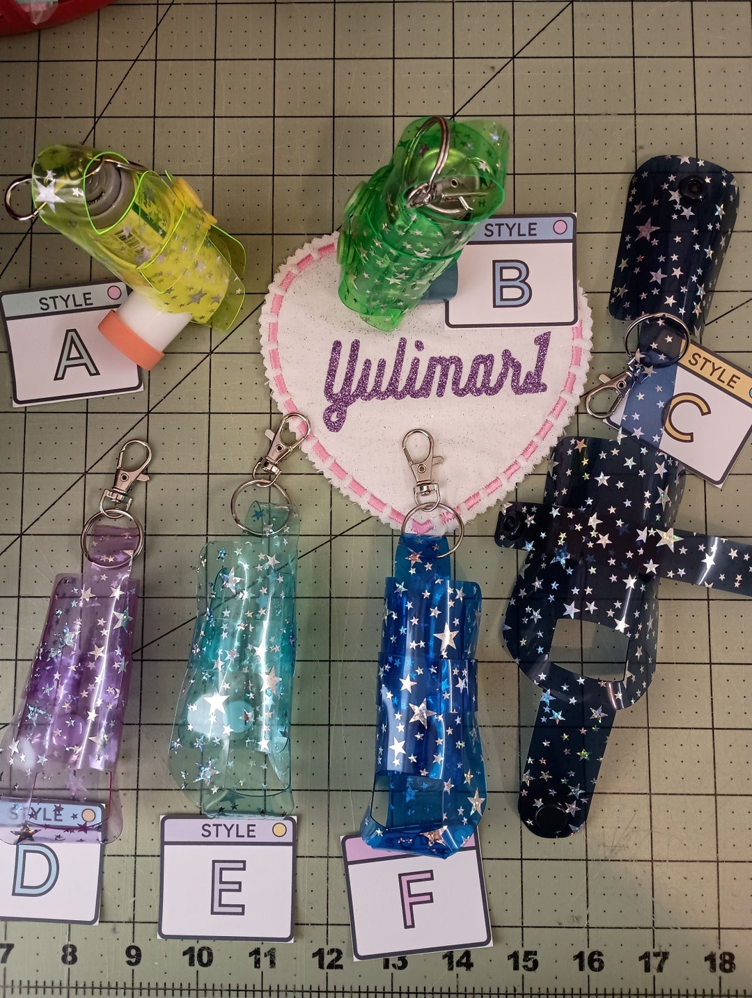 Asthma Inhaler Holder Case Sparkle PVC Vinyl Handmade /gift - Etsy