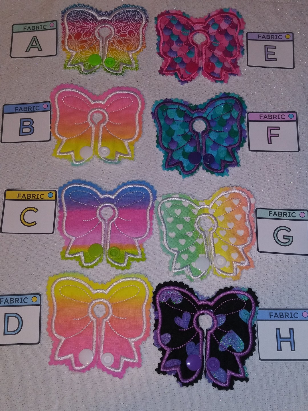 Tube Feeding Bow G-tube Pad Tube Pad/cover Pad Pick Fabric Choice ...