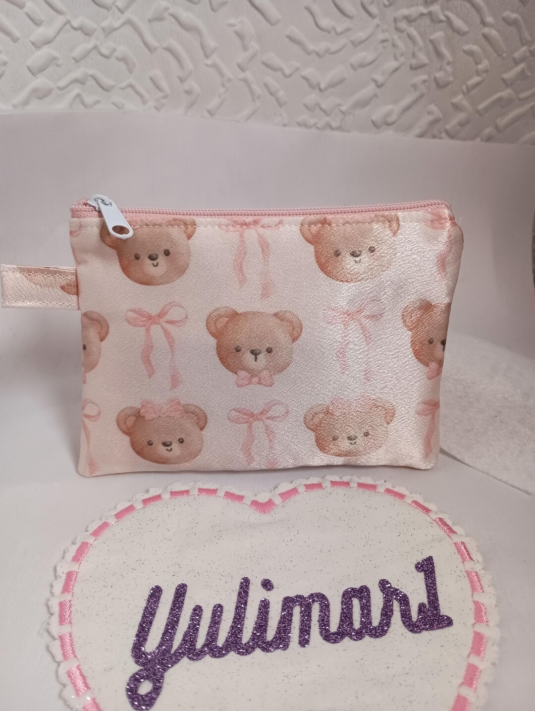 Coquette Coin Zipper Purse Sublimation Fabric Lined Cotton Ready to ...