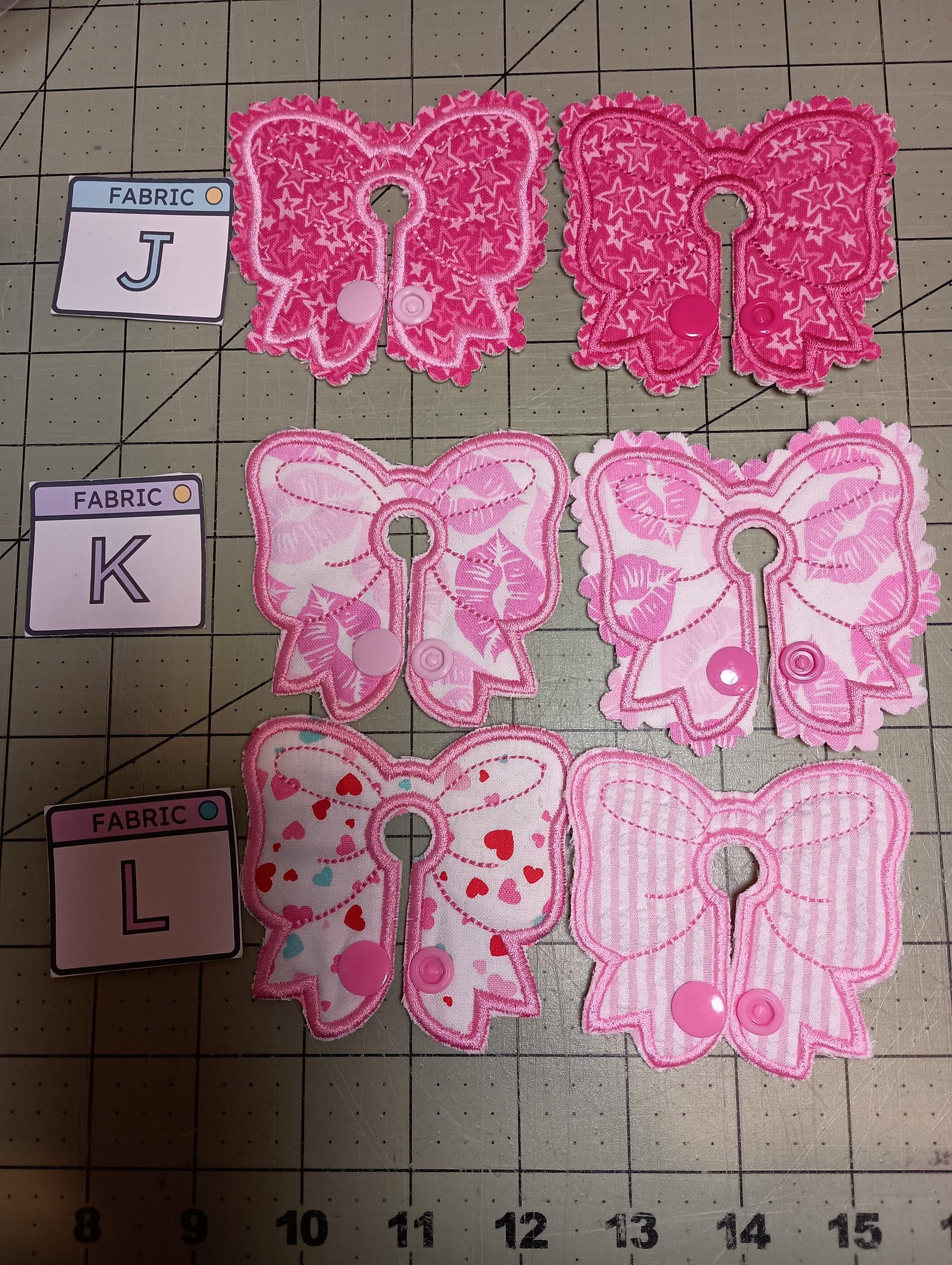 Bow G-tube Pad Tube Pad/cover Pad Pick Fabric Choice Gastrostomy Feed ...