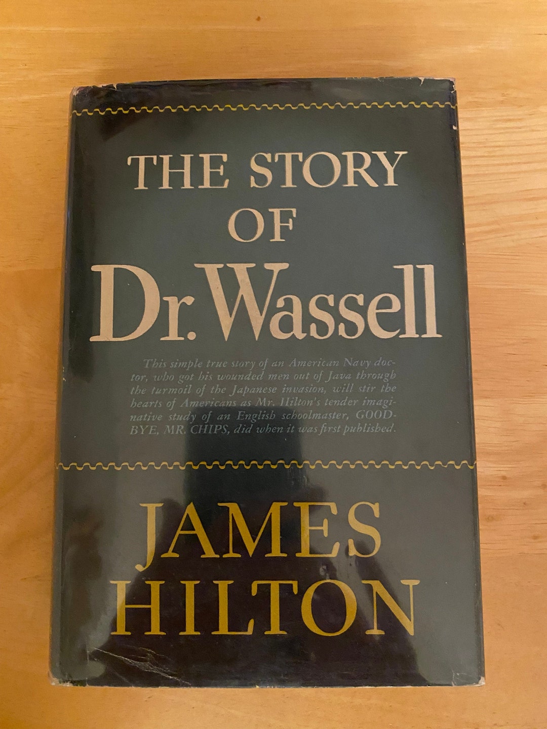 The Story of Dr. Wassell by James Hilton, First Edition - Etsy