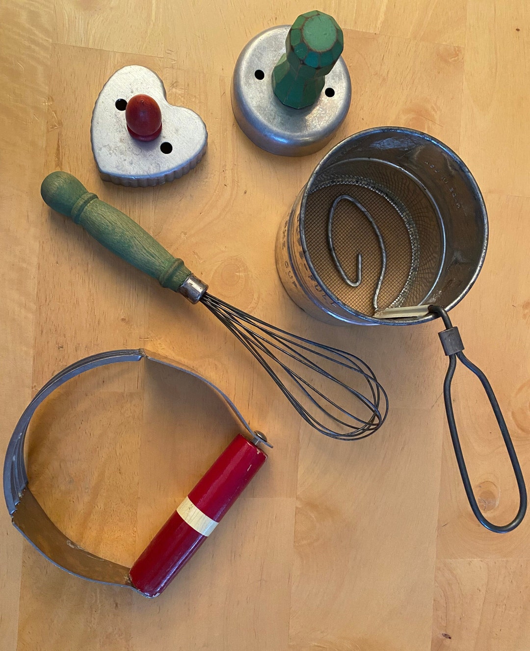 Set of Primitive or Vintage Kitchen Gadgets - Etsy