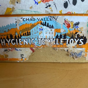 Vintage Chad Valley Toys, Hygienic Textile Toys Costumed Doll - Etsy