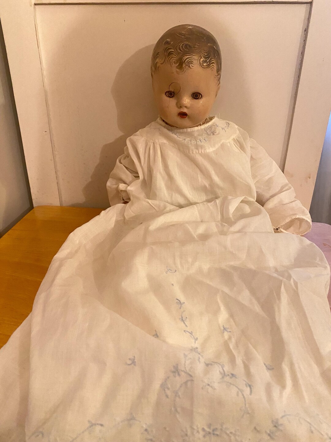 Antique Composition and Cloth Baby Doll - Etsy