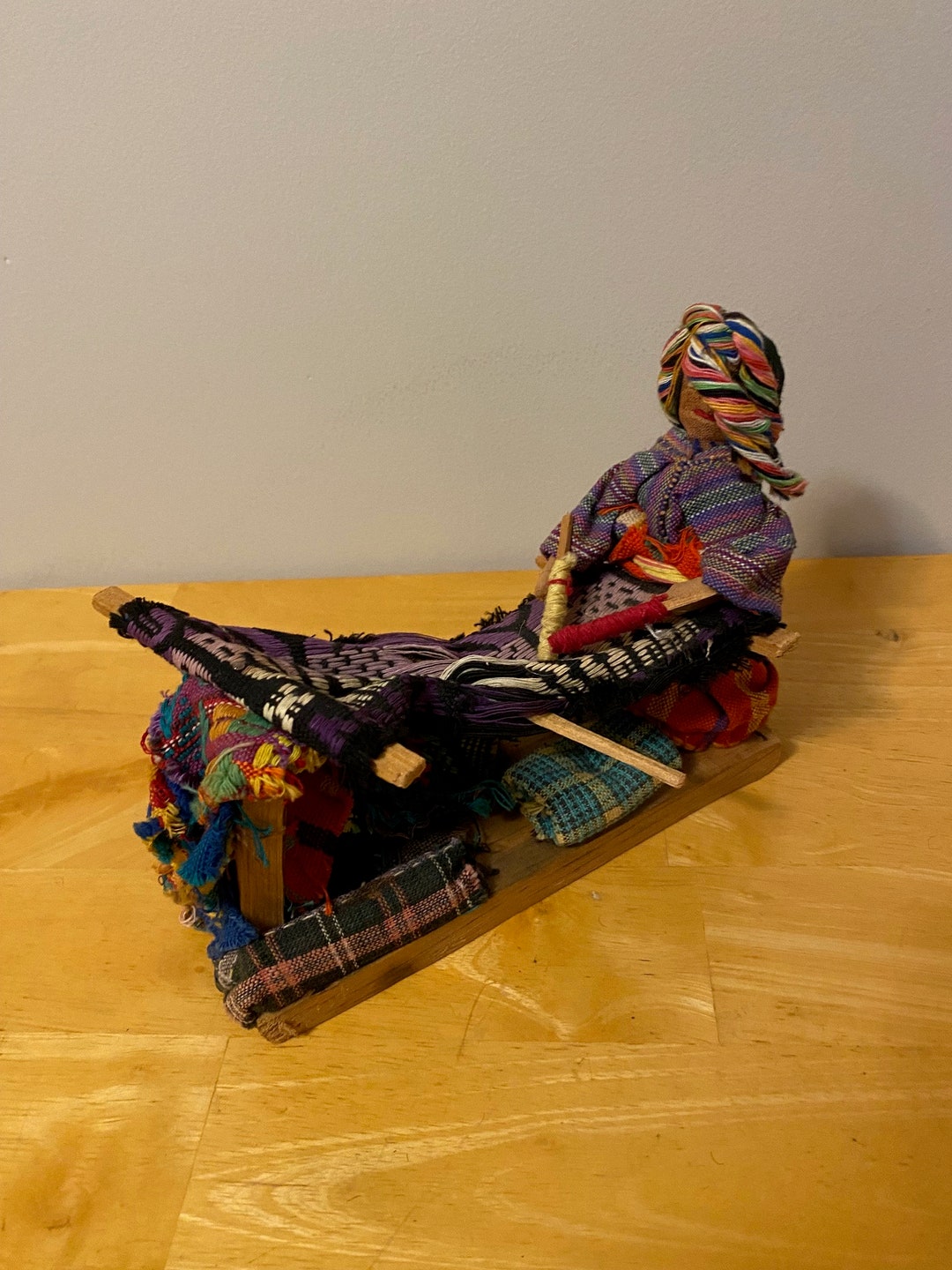 Vintage Guatemalan Woman Doll Artisan Weaver Latino Mexican Mayan - Etsy
