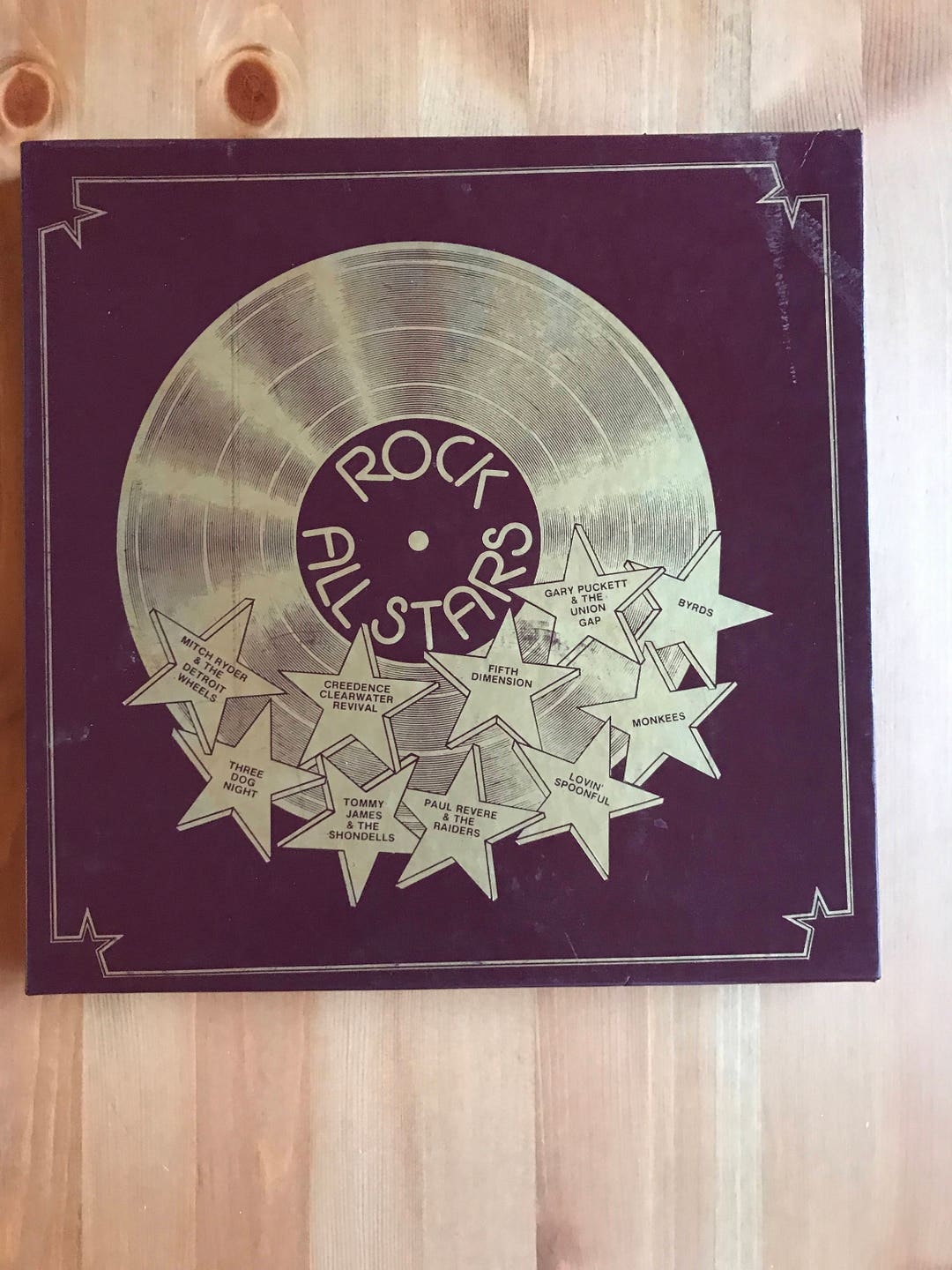 Rock-all-stars-box-set-lp-5p-7289 Circa 1981 Monkees Fifth - Etsy