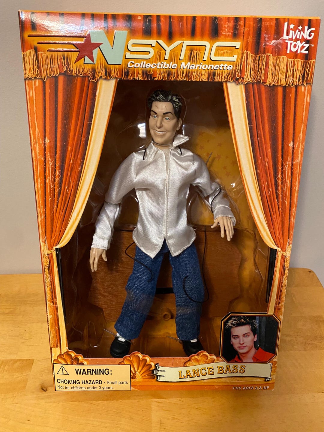 Vintage Lance Bass Nsync Collectible Marionette Doll - Etsy