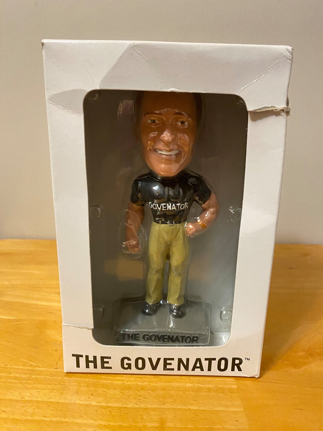 Vintage NIB Arnold Schwarzenegger "the Govenator" Bobblehead "hasta La ...