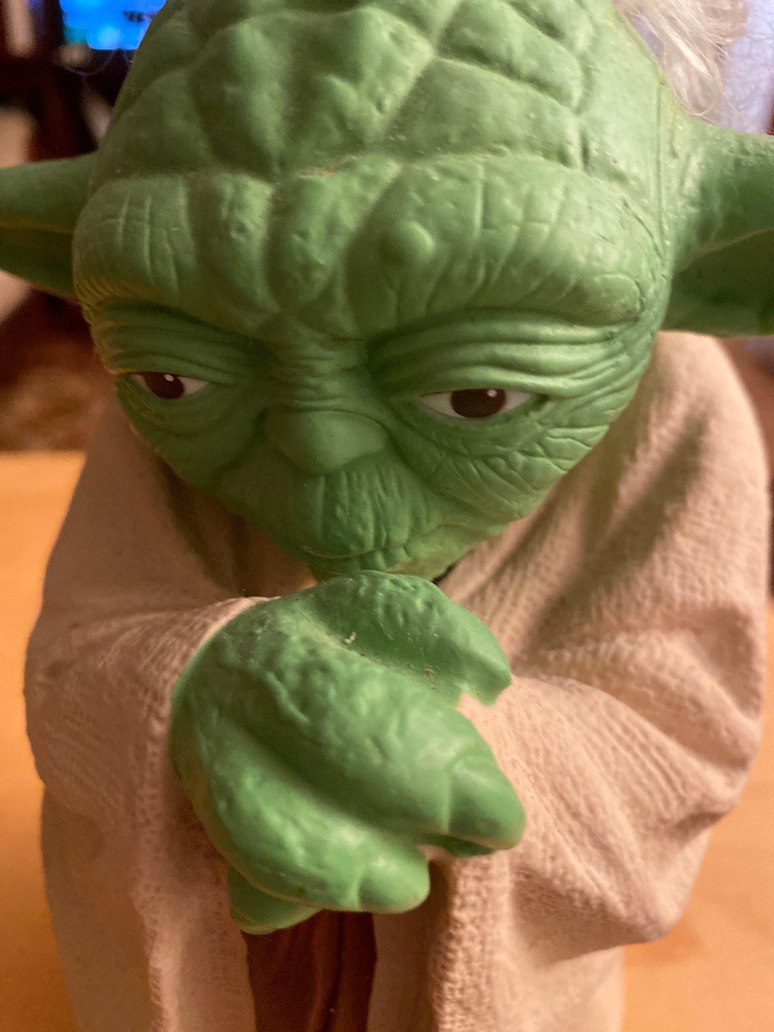 Vintage Kenner 1981 Star Wars Yoda Rubber Hand Puppet - Etsy