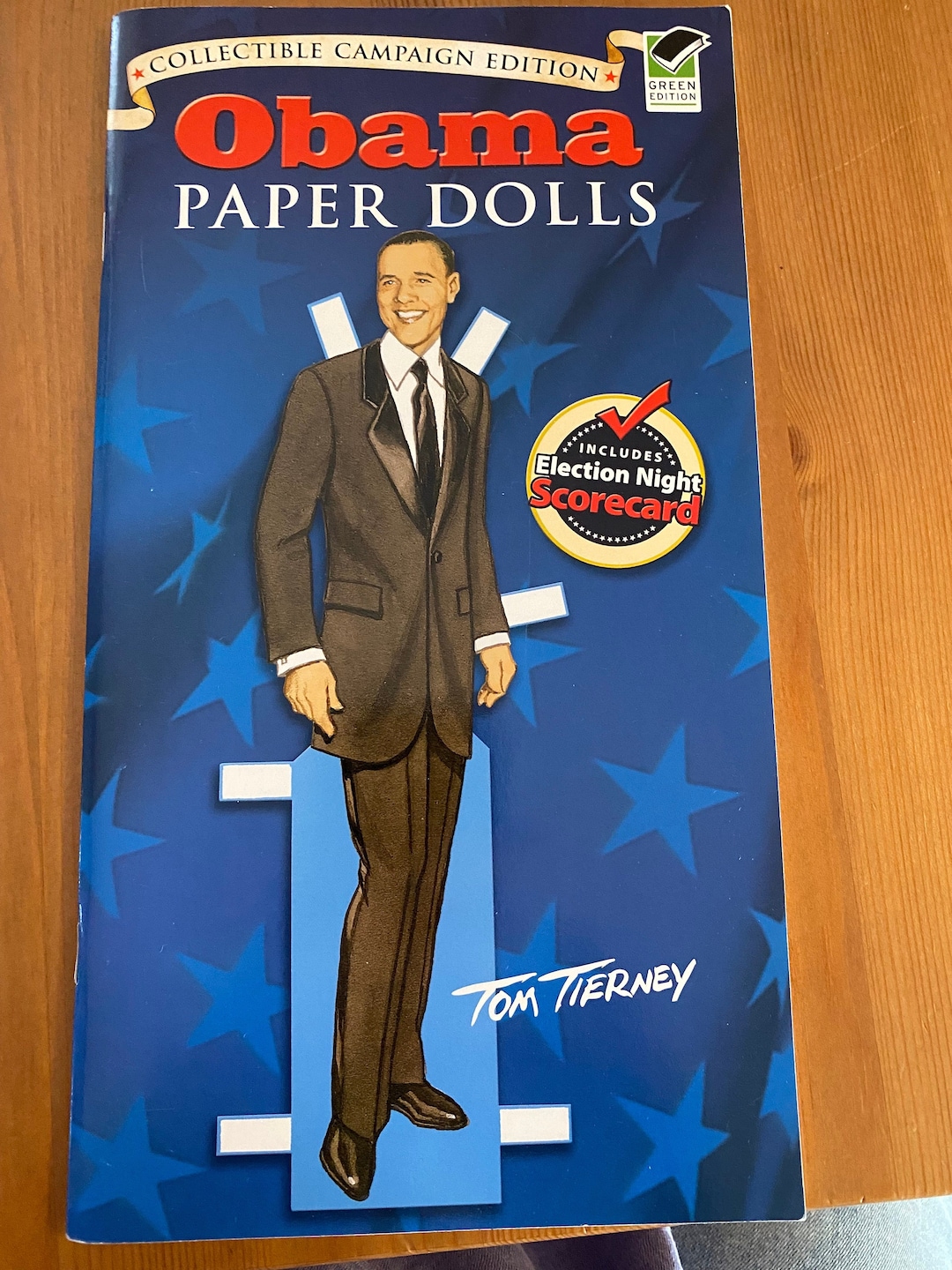 Collectible Campaign Edition Obama Paper Dolls by Tom Tierney - Etsy