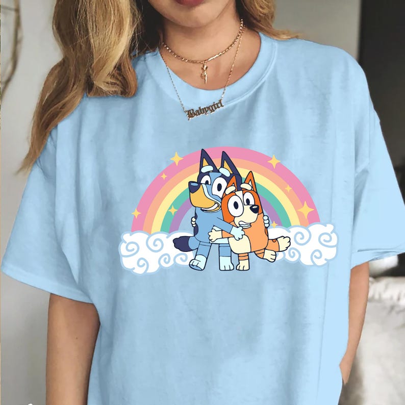 Bluey Rainbow Png, Bluey Png, Bluey Birthday Png, Bingo Png, Bluey ...