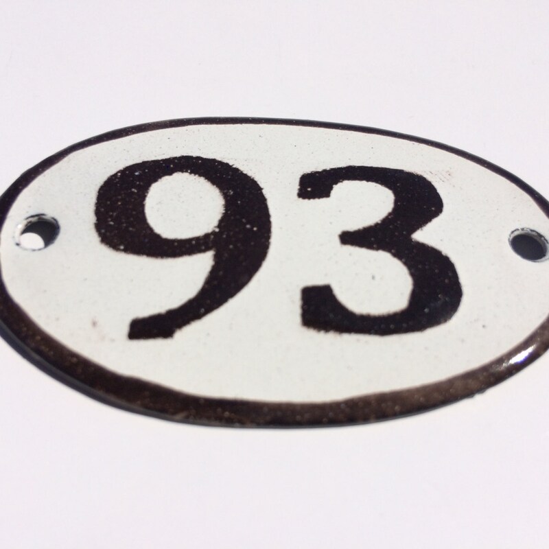 Number 93 - Etsy