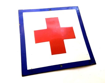 Vintage Enamel Sign - Etsy