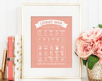Laundry Poster - Etsy