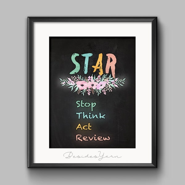 Think Acronym Print - Etsy