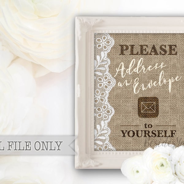 Please Fill Out Your Address Thank You Cards Sign - Etsy