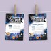 Bring a Book Instead of a Card Invitation Insert Outer Space - Etsy