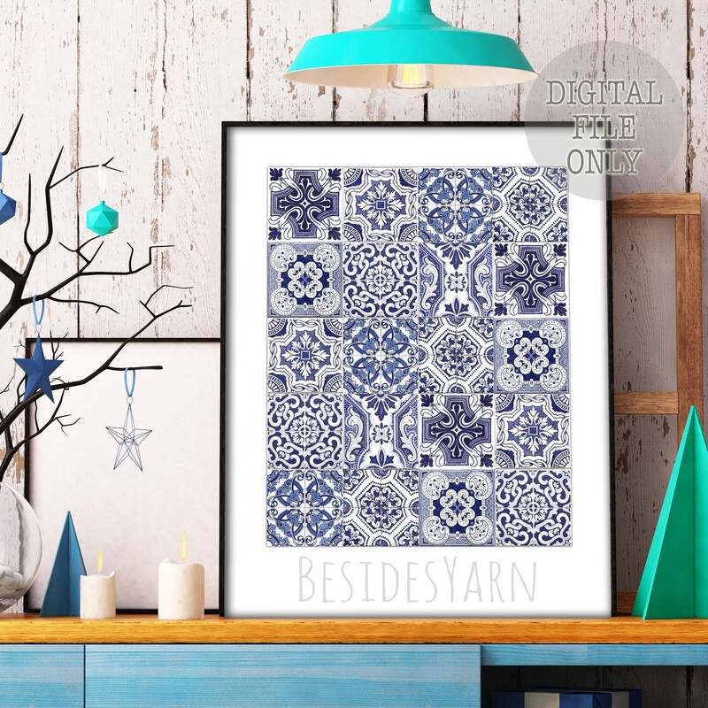 Greek Tiles - Etsy