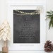 Silent Night Christmas Carol Printable Decor, Christian Hymn Decoration ...