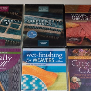 Weaving Dvds, Anita Luvera Mayer, Jennifer Moore, Sara Lamb, Robyn ...