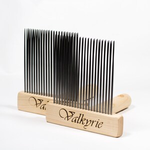 Wool Combs, Extra Fine Double Row Valkyrie Viking Comb - Etsy