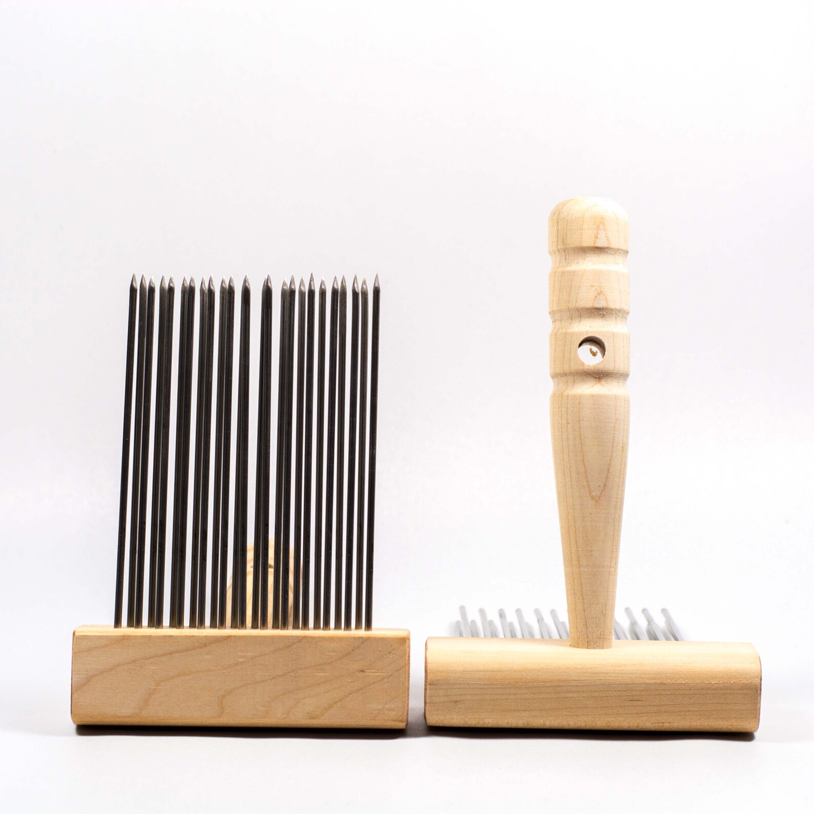 Acorn Wool Combs Fine Double Row - Etsy