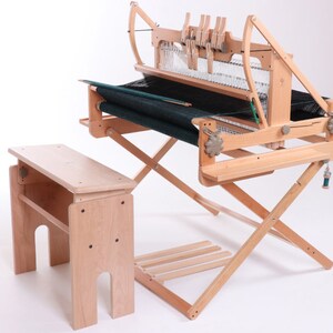 Ashford Bench, Weaving Loom Hobby Bench, With Open Storage Under the ...
