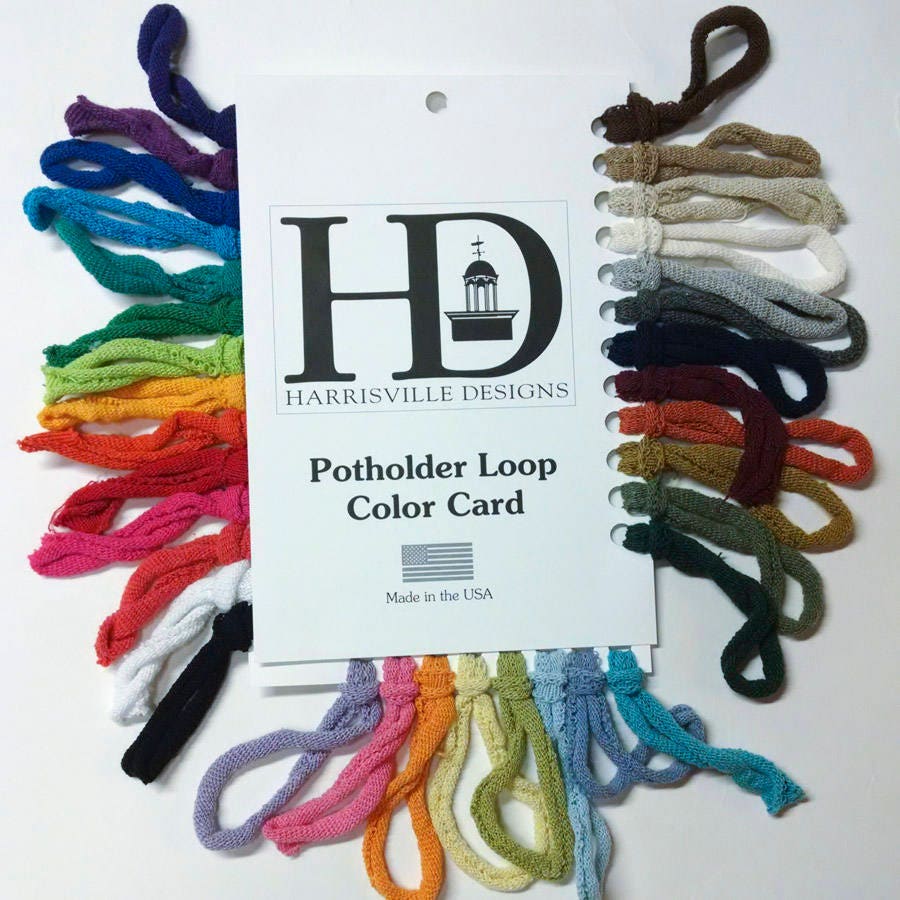 Loops for 7 Pot Holder Weaving Looms Cotton Loopers | Etsy