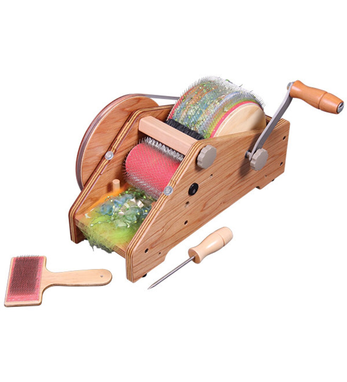 Ashford Wild Drumcarder for Carding and Blending Creative Art Bats, as ...