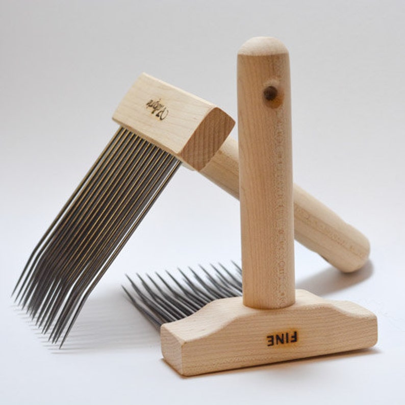 Mini Handcombs Valkyrie Wool Combs Fiber Combs Double Row - Etsy UK