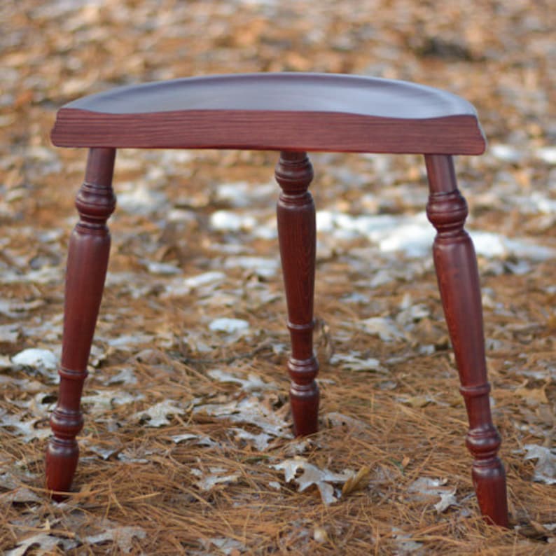 Spinning Stool Kromski Spinning Wheel Stool Three Legged | Etsy