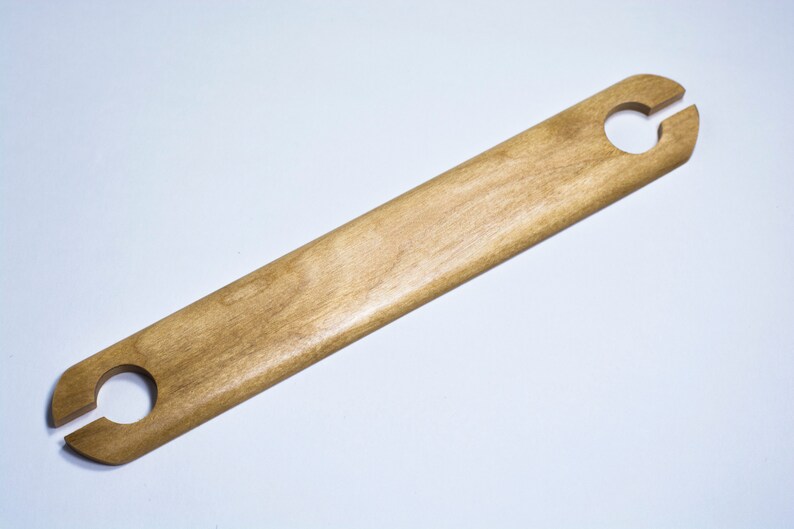 Small 8 Weaving Stick Shuttle Keyhole Ends Polished - Etsy