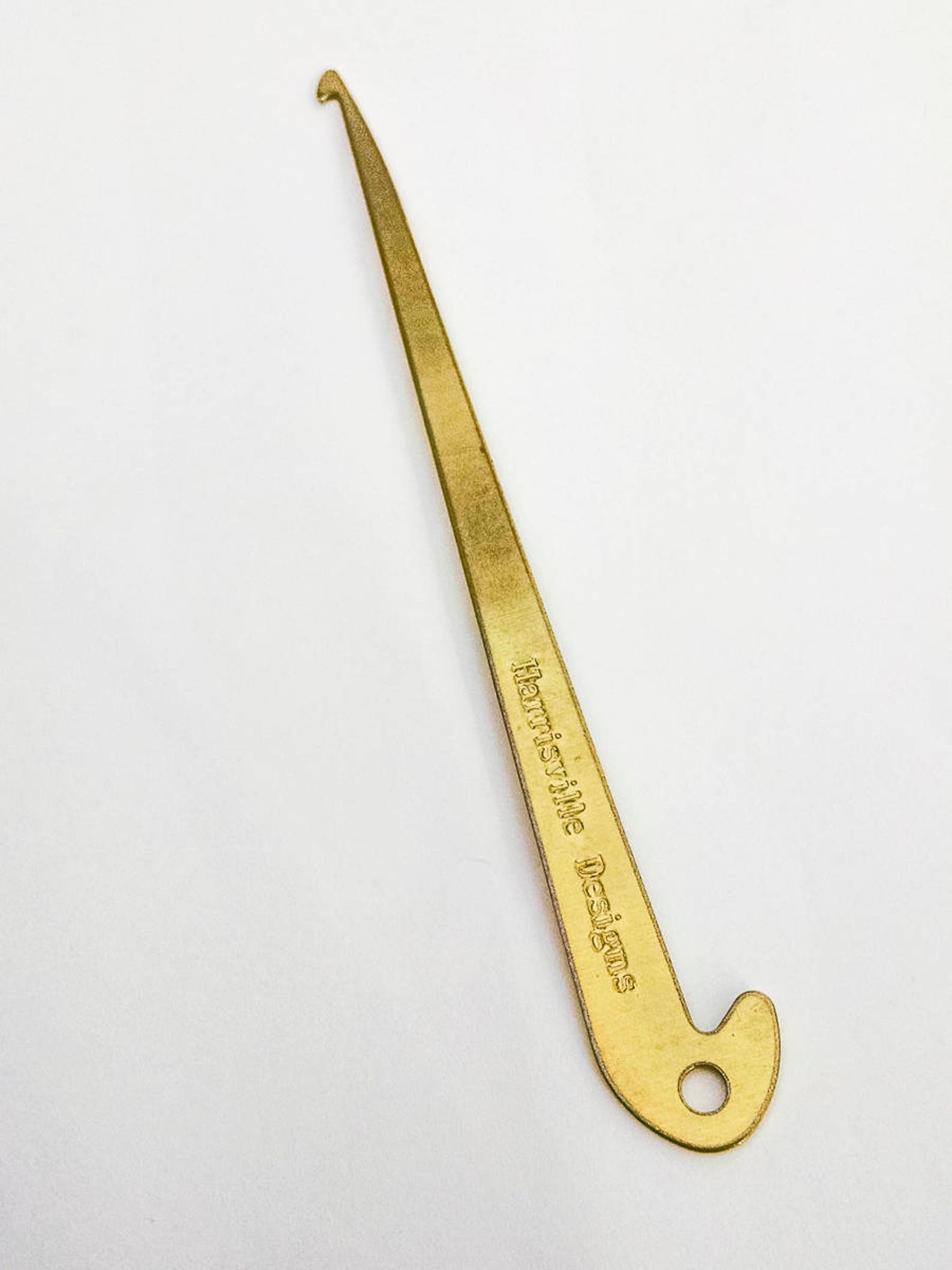 Brass Reed/sley Hook 2 in 1 Tool for Threading Metal Reeds | Etsy