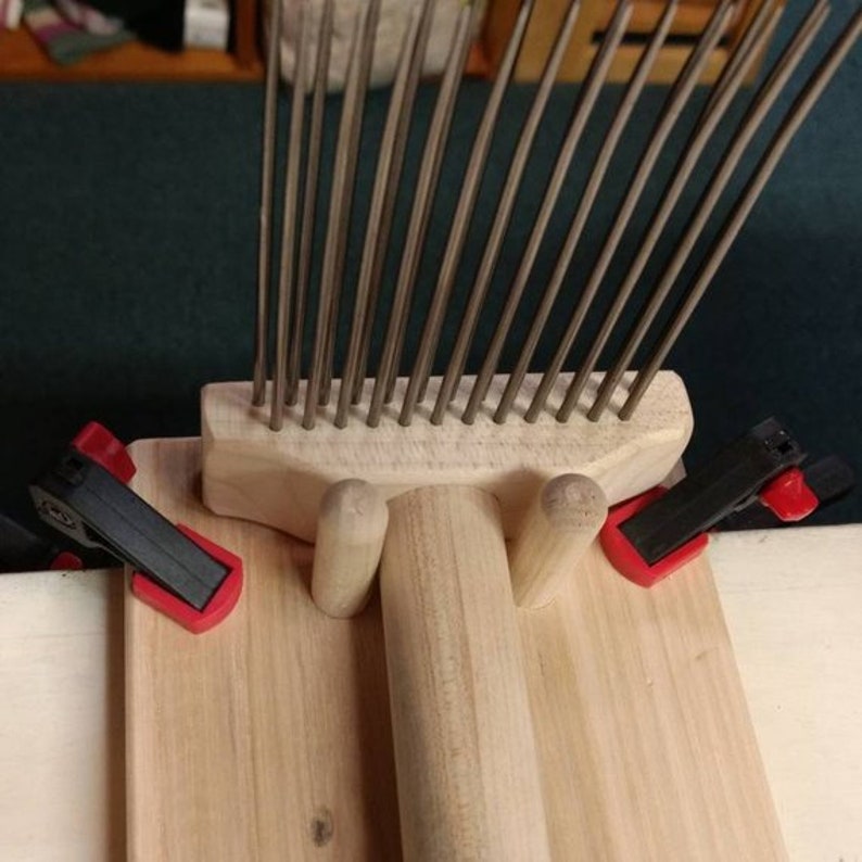 Combing Pad for Valkyrie Combs, Clamp Valkyrie Combs to a Table, Table ...