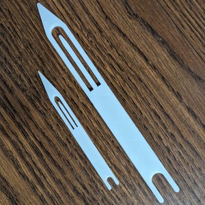 Plastic Netting or Weaving Shuttles for Making Netted Lace, Nets or ...