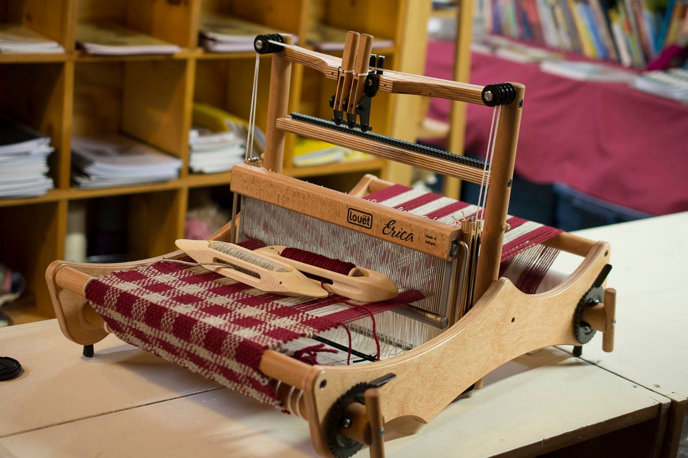 Erica Loom From Louet Table Top Weaving Loom Folds Flat for - Etsy ...