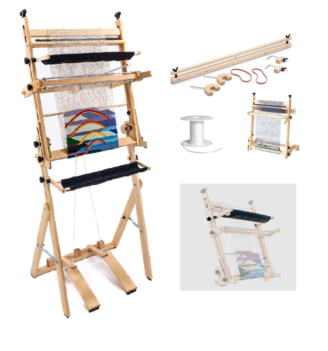 Arras Stand and Treadle Kit, for the Schacht Arras Tapestry Loom, Back ...