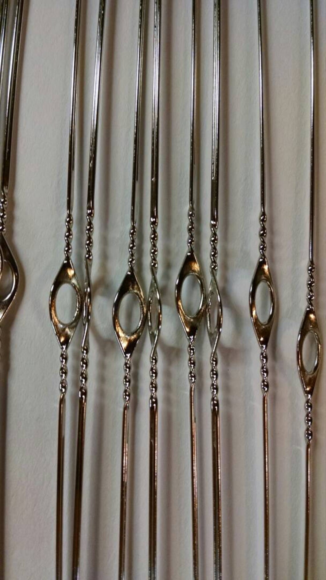 Inserted Eye Weaving Heddles, Metal, 9.5" Long, Bundle of 100. Works on ...
