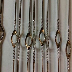 Inserted Eye Weaving Heddles, Metal, 9.5" Long, Bundle of 100. Works on ...