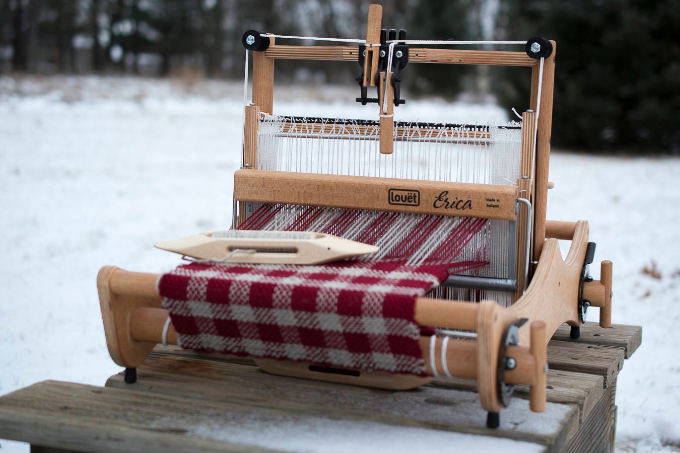 Erica Loom From Louet Table Top Weaving Loom Folds Flat for - Etsy ...