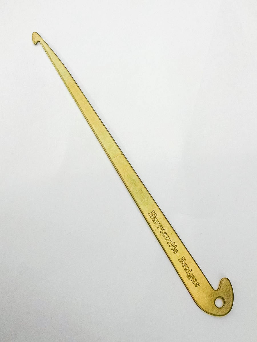 Brass Reed/sley Hook 2 in 1 Tool for Threading Metal Reeds - Etsy Australia