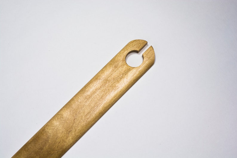 Small 8" Weaving Stick Shuttle, Keyhole Ends, Polished Finish - Etsy