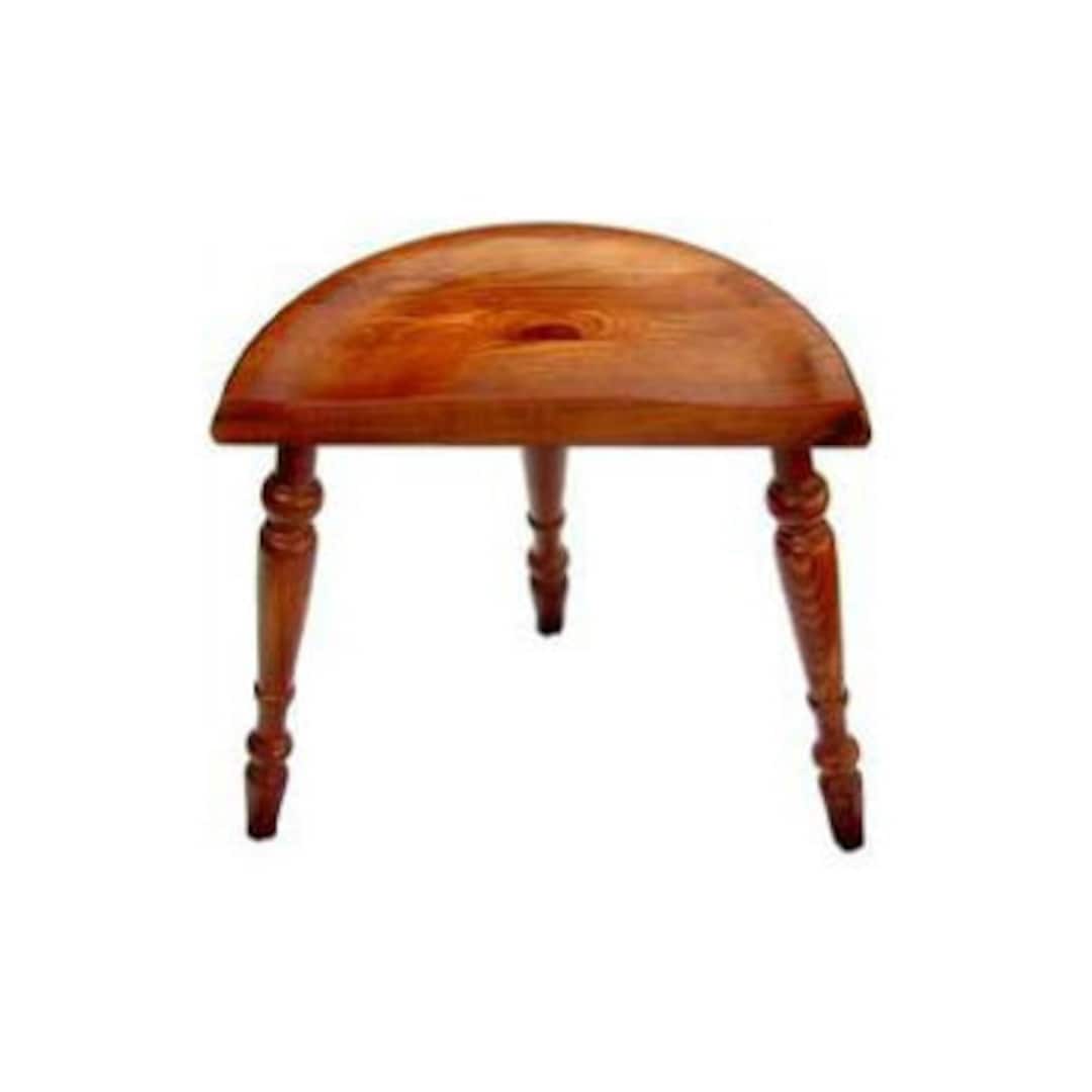 Spinning Stool, Kromski Spinning Wheel Stool, Three Legged Stool ...