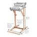 Stand for Ashford Sampleit Loom, for 10" or 16" Loom, Stand for Rigid ...