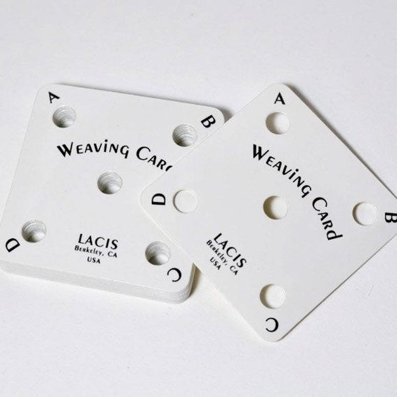 Weaving Cards Acrylic - Etsy