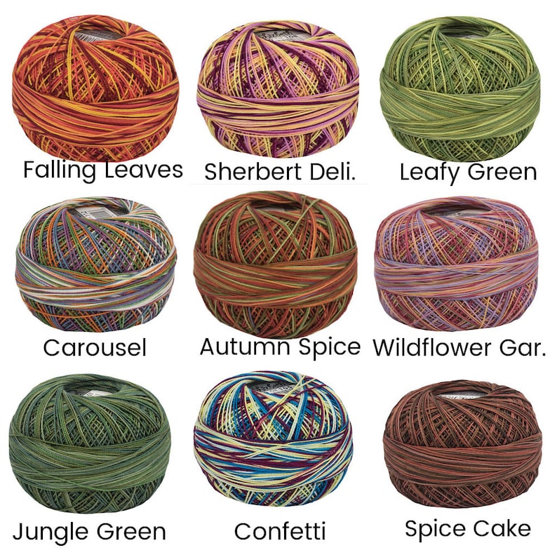 Size 80 Lizbeth Tatting Thread, Cotton Crochet, Tatting and Bobbin Lace ...